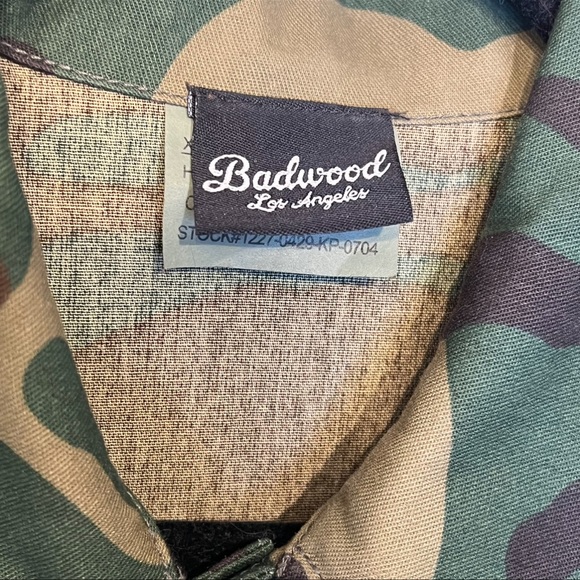 Badwood | Jackets & Coats | Badwood Los Angeles Streetwear Camo Jacket ...